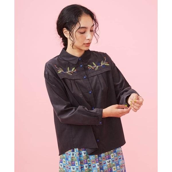 『タイムセール実施中』参考価格：24，200円発売時期：2024年09月コンディション：B（目立つ使用感なし）使用感が少ない、または気にならないアイテム首周り：色あせ参考商品名：Suave コーデュロイ モチーフ刺繍ブラウス参考品番：GJB...