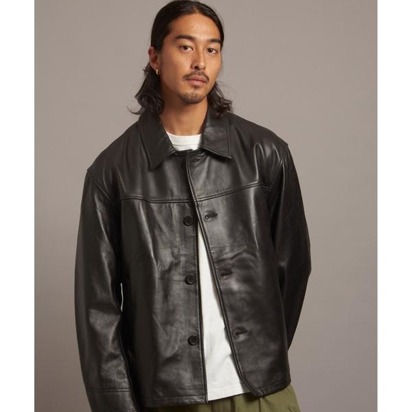 参考価格：37，400円発売時期：2024年09月コンディション：A（使用感なし）数回使用した程度で使用感が感じられないアイテム参考商品名：SKOOKUM.JE LAMB LEATHER CAR COAT参考品番：502575095002【...