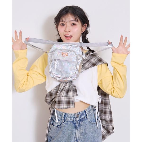 ZOZO問い合わせ番号:103198979ショップ:NARUMIYA ONLINE，ナルミヤ オンラインブランド:LOVETOXIC，ラブトキシック商品名:【LTXC】【ラク軽】メッシュポケットミニショルダーカテゴリ:バッグ>ショルダ...