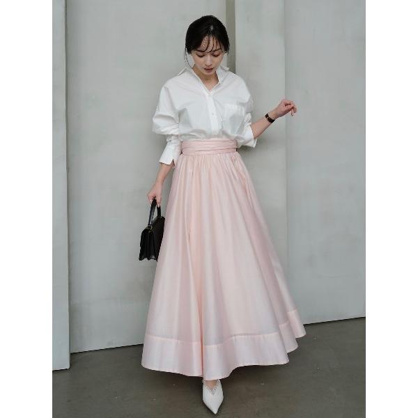 ZOZO問い合わせ番号:103199327ショップ:anuans，アニュアンスブランド:anuans，アニュアンス商品名:ギャザーベルトオーガンスカートカテゴリ:スカート>スカートブランド品番:1526121002-0素材:表地：ポリ...