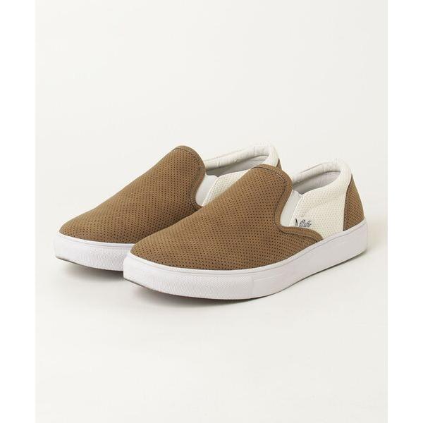 『セール実施中』参考価格：9，900円発売時期：2024年03月コンディション：B（目立つ使用感なし）使用感が少ない、または気にならないアイテムソール：汚れ付属品：箱参考商品名：FAKE LEATHER SLIP-ON：フェイクレザー スリ...