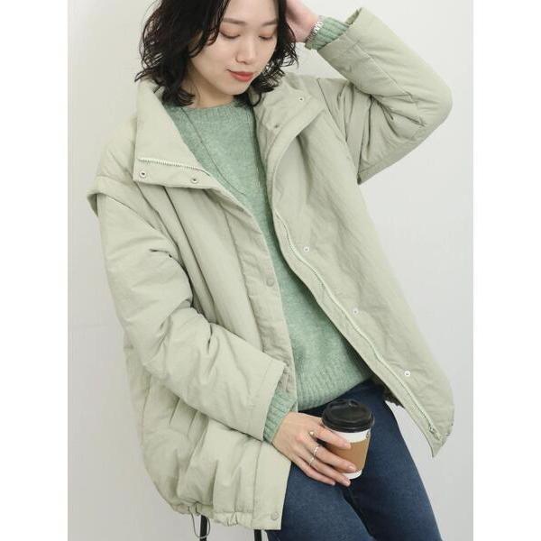 『セール実施中』参考価格：10，780円発売時期：2023年12月コンディション：D（傷・汚れあり）傷や汚れがあるが使用には問題ないアイテム前身頃・袖口：汚れ参考商品名：2wayキルトレス中綿ジャケット参考品番：1304754-43-15【...