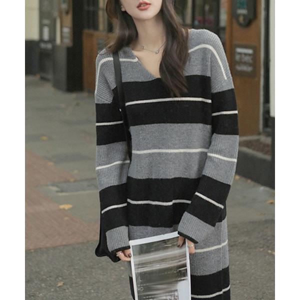 参考価格：4，950円発売時期：2024年12月コンディション：A（使用感なし）数回使用した程度で使用感が感じられないアイテム参考商品名：ボーダー柄ニットワンピース参考品番：XNANR244015【商品に関する注意事項】・こちらの商品画像は...