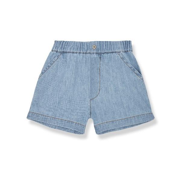 『タイムセール実施中』参考価格：8，470円発売時期：2024年02月コンディション：A（使用感なし）数回使用した程度で使用感が感じられないアイテム参考商品名：1+ in the family / ウォッシュデニムショートパンツ参考品番：4...