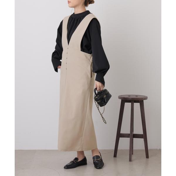 『セール実施中』参考価格：6，050円発売時期：2023年01月コンディション：C（やや使用感あり）使用感があり、やや気になる傷や汚れがあるアイテム前身頃：汚れ、毛玉参考商品名：2WAY Vネックジャンスカ参考品番：532636540【商品...