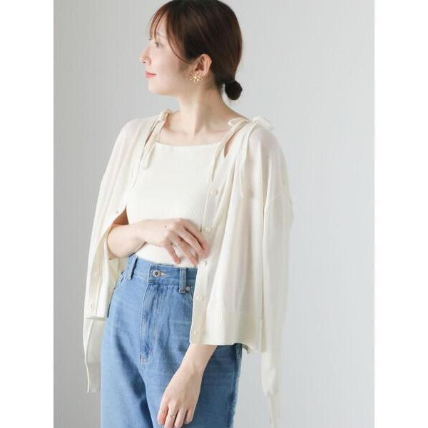 『タイムセール実施中』参考価格：6，490円発売時期：2024年05月コンディション：C（やや使用感あり）使用感があり、やや気になる傷や汚れがあるアイテム付属品・袖：毛玉参考商品名：アンサンブルニット参考品番：2600171-22-24【商...