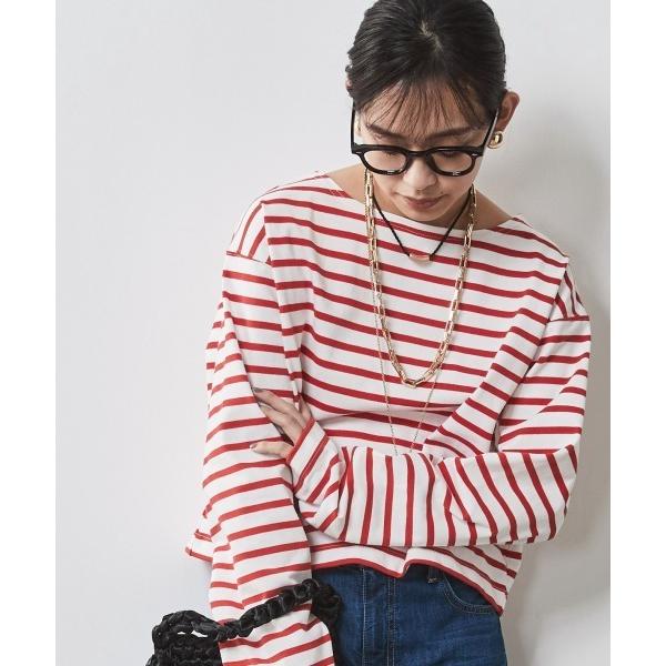 『セール実施中』参考価格：5，490円発売時期：2024年03月コンディション：B（目立つ使用感なし）使用感が少ない、または気にならないアイテム全体的：汚れ参考商品名：大きいサイズ クロップド丈ボーダーカットソー シックスタイル参考品番：D...