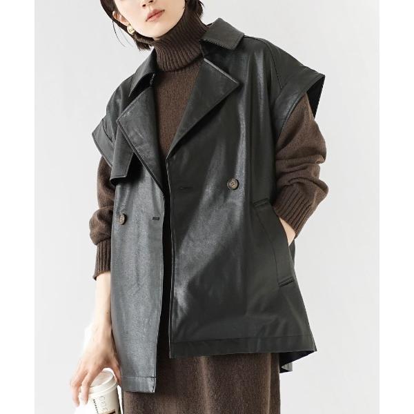 参考価格：10，890円発売時期：2022年09月コンディション：A（使用感なし）数回使用した程度で使用感が感じられないアイテム参考商品名：フェイクレザー トレンチジレ参考品番：32592-2200401【商品に関する注意事項】・こちらの商...