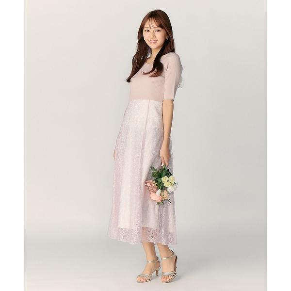 『タイムセール実施中』参考価格：24，200円発売時期：2024年03月コンディション：A（使用感なし）数回使用した程度で使用感が感じられないアイテム参考商品名：【WEB/一部店舗限定】レース×ニット ドッキングワンピース参考品番：3724...