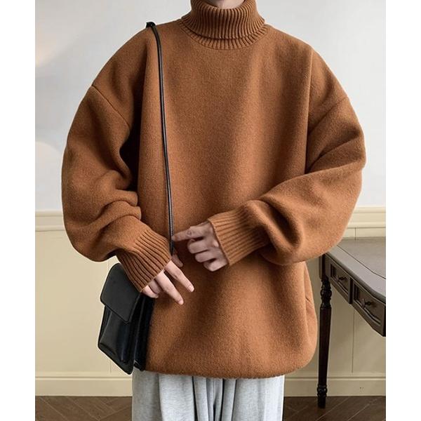 『タイムセール実施中』参考価格：5，940円発売時期：2025年10月コンディション：B（目立つ使用感なし）使用感が少ない、または気にならないアイテム襟周り：汚れ全体的：汚れ参考商品名：URD ふわもち タートルネック ルーズ イージーニッ...