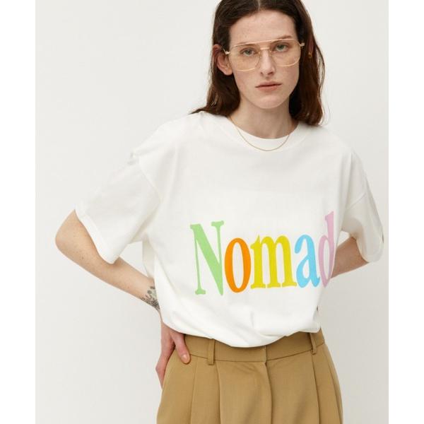 ZOZO問い合わせ番号:103234362ショップ:Auntie Rosa，アンティローザブランド:Auntie Rosa Holiday，アンティローザホリデー商品名:NomadsカラーロゴオーバーサイズTカテゴリ:トップス>Tシャ...