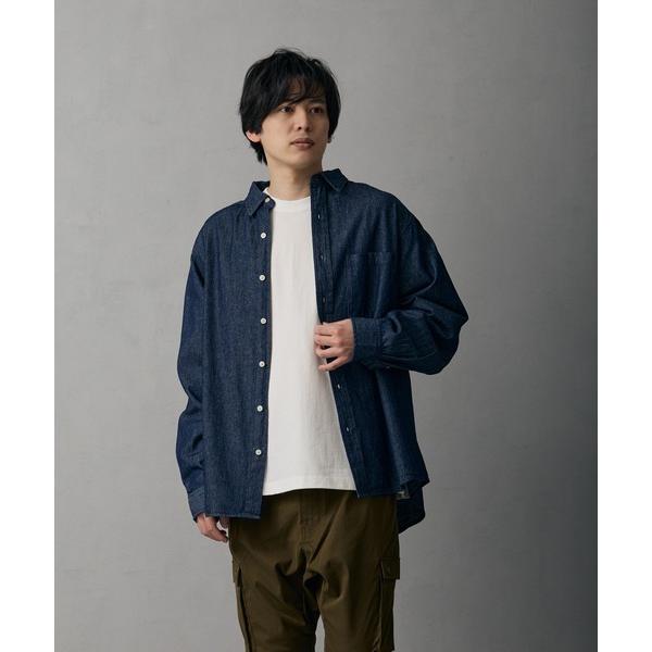 『タイムセール実施中』ZOZO問い合わせ番号:103235498ショップ:improves，インプローブスブランド:improves，インプローブス商品名:6oz デニムシャツカテゴリ:トップス>シャツ/ブラウスブランド品番:7065...