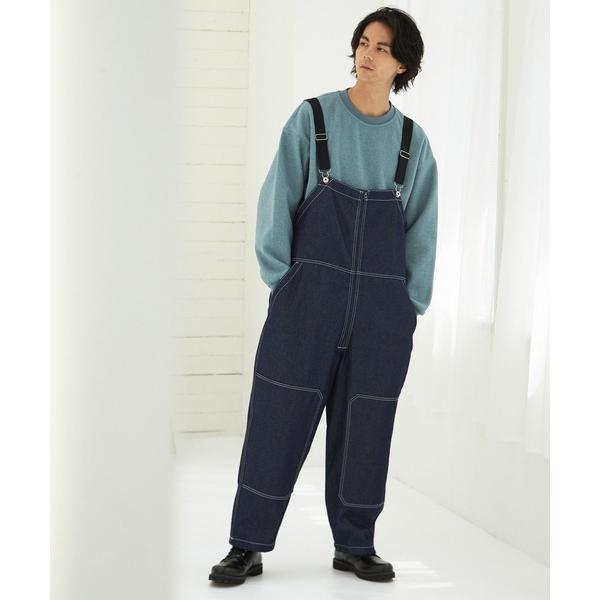 『セール実施中』参考価格：8，690円発売時期：2022年06月コンディション：A（使用感なし）数回使用した程度で使用感が感じられないアイテム参考商品名：[niko and ...JEANS 2022AW]デニムダブルニーオーバーオール参考...