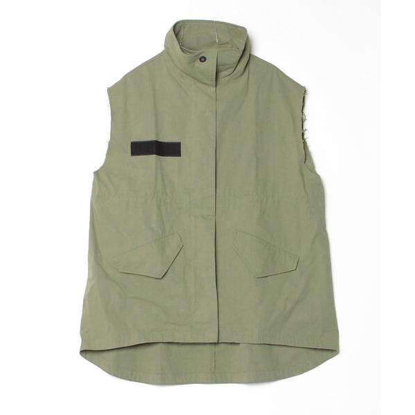 参考価格：8，999円発売時期：2023年10月コンディション：D（傷・汚れあり）傷や汚れがあるが使用には問題ないアイテムブランドタグ：欠損付属品：タグ参考商品名：Aライン スタンドネック ミリタリーベスト参考品番：nok234012ZOZ...