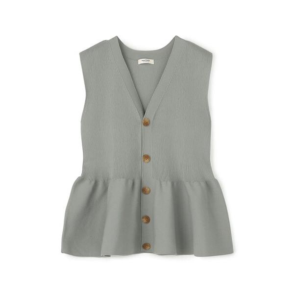 『セール実施中』参考価格：18，700円発売時期：2025年03月コンディション：A（使用感なし）数回使用した程度で使用感が感じられないアイテム参考商品名：フォームニット ペプラムベスト参考品番：12025202309【商品に関する注意事項...