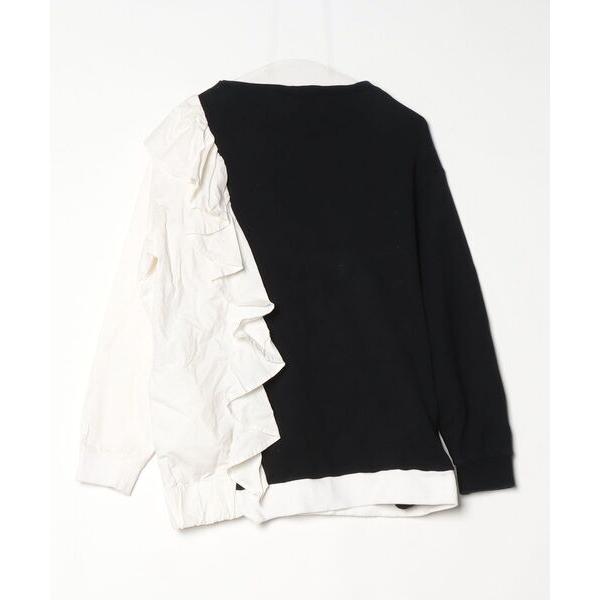 参考価格：22，550円発売時期：2020年07月コンディション：C（やや使用感あり）使用感があり、やや気になる傷や汚れがあるアイテム全体的：汚れ、色あせ、毛玉参考商品名：ボトルネックラッフルスウェットトップス参考品番：0203-12020...