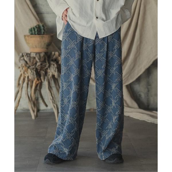 『セール実施中』参考価格：7，700円発売時期：2024年02月コンディション：A（使用感なし）数回使用した程度で使用感が感じられないアイテム参考商品名：Secret flare jacquard denim/シークレットフレアジャガードデ...