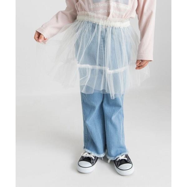 ZOZO問い合わせ番号:103271225ショップ:branshes，ブランシェスブランド:branshes，ブランシェス商品名:重ね着用チュールスカートカテゴリ:スカート>スカートブランド品番:12-6194-081素材:本体:ナイ...