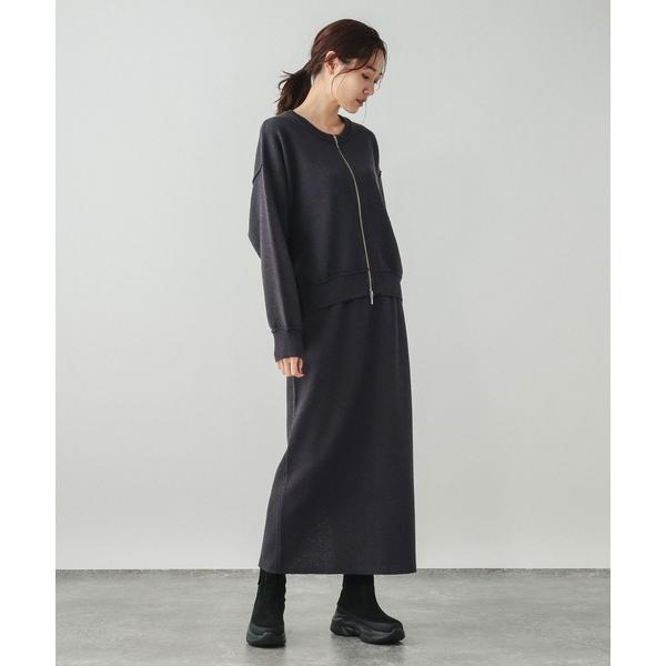 ZOZO問い合わせ番号:103271259ショップ:GLOBAL WORK，グローバルワークブランド:GLOBAL WORK，グローバルワーク商品名:クルーZIPカーディガン＊スカートセット/601262カテゴリ:ワンピース/ドレス>...