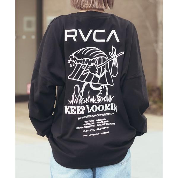 『セール実施中』ZOZO問い合わせ番号:103271337ショップ:BOARDRIDERS，ボードライダーズブランド:RVCA，ルーカ商品名:RVCA メンズ KEEP LOOKING LT ロンT 【2026年春夏モデル】/ルーカ長袖ロン...
