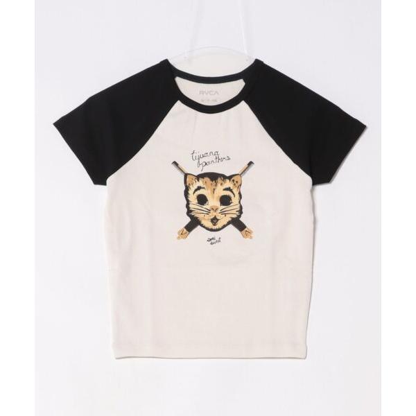 ZOZO問い合わせ番号:103271357ショップ:BOARDRIDERS，ボードライダーズブランド:RVCA，ルーカ商品名:RVCA ウィメンズ TIJUANA PANTHERS RAG Tシャツ 【2026年春夏モデル】カテゴリ:トップ...
