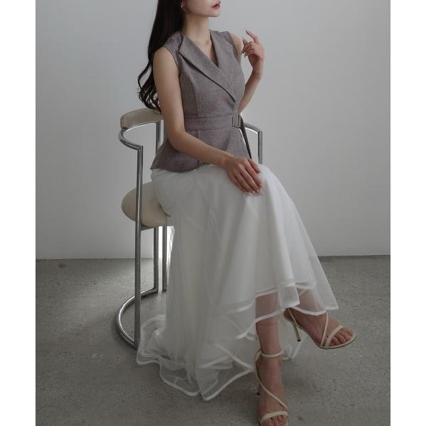 『タイムセール実施中』ZOZO問い合わせ番号:103272088ショップ:junoah，ジュノアブランド:Louere，ルエレ商品名:ベストドッキングマーメイドワンピース[高身長サイズMT有り]カテゴリ:ワンピース/ドレス>ワンピース...