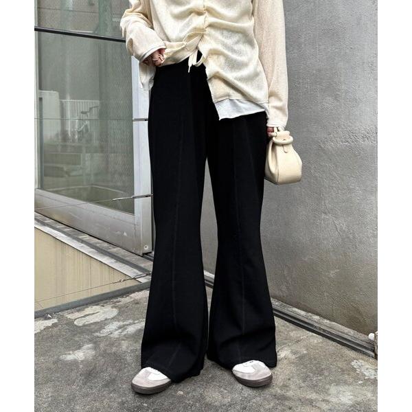 ZOZO問い合わせ番号:103273357ショップ:CIAOPANIC TYPY，チャオパニックティピーブランド:CIAOPANIC TYPY，チャオパニックティピー商品名:【美脚見え/3サイズ展開】リブダンボールフレアパンツカテゴリ:パン...