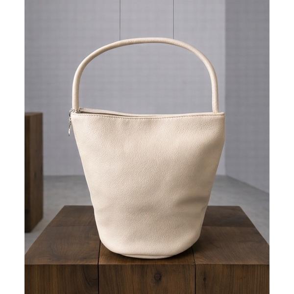 『タイムセール実施中』ZOZO問い合わせ番号:103274890ショップ:Avenue，アヴェニューブランド:TONER，トナー商品名:チェーン付きソフトレザーバケットハンドバッグ/ロゴプレート付き/通勤通学カテゴリ:バッグ>ハンドバ...