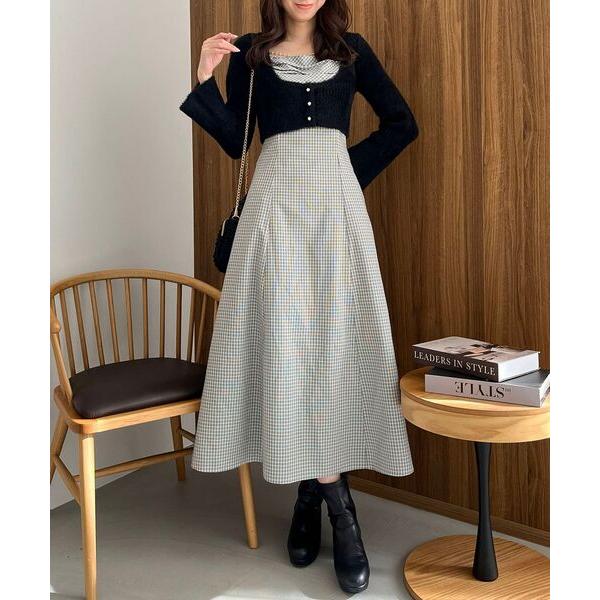 ZOZO問い合わせ番号:103275064ショップ:MAJESTIC LEGON，マジェスティックレゴンブランド:MAJESTIC LEGON，マジェスティックレゴン商品名:シャギーカーデセットキャミワンピースカテゴリ:ワンピース/ドレス&...