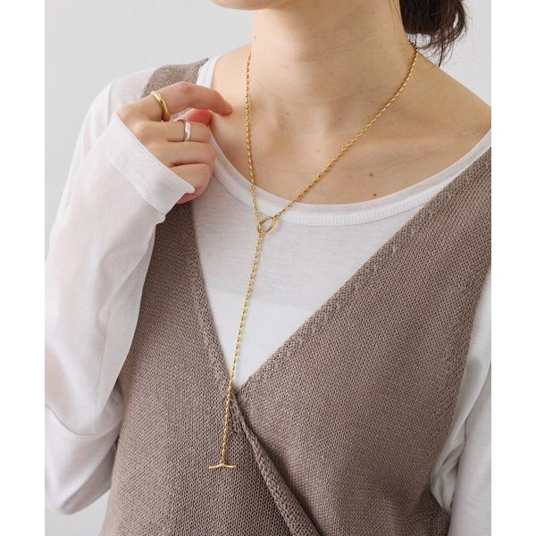 ZOZO問い合わせ番号:103275536ショップ:RIVE DROITE，リヴドロワブランド:RIVE DROITE，リヴドロワ商品名:【R.good(アールドットグッド)】ナローボールチェーンラリエットカテゴリ:アクセサリー>ネッ...