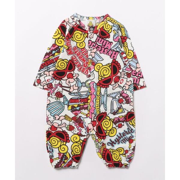 ZOZO問い合わせ番号:103275551ショップ:HYSTERIC MINI，ヒステリックミニブランド:HYSTERIC MINI，ヒステリックミニ商品名:HYSTERIC MINI SWEETS PARLOR総柄 2WAYALLカテゴリ...