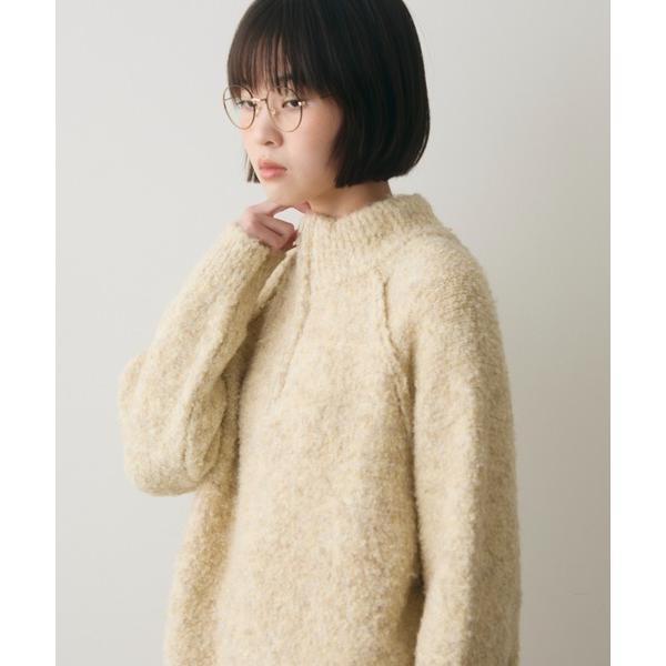 ZOZO問い合わせ番号:103275625ショップ:Avenue，アヴェニューブランド:full/fill.，フルフィル商品名:half zip loop yarn knit / ハーフジップループヤーンニットカテゴリ:トップス>ニッ...
