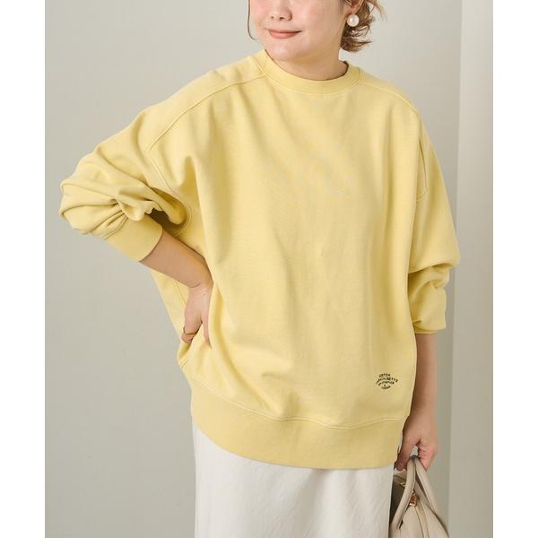 ZOZO問い合わせ番号:103275776ショップ:PUAL CE CIN，ピュアルセシンブランド:PUAL CE CIN，ピュアルセシン商品名:ロゴ刺繍チュニックスウェットカテゴリ:トップス>スウェットブランド品番:02610600...