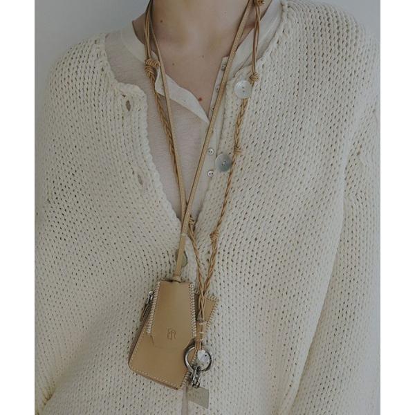 ZOZO問い合わせ番号:103275969ショップ:ETRE TOKYO，エトレトウキョウブランド:ETRE TOKYO，エトレトウキョウ商品名:レザーコードロングマルチストラップカテゴリ:財布/小物>その他小物ブランド品番:1226...