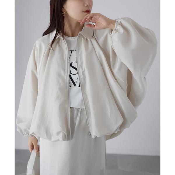 『タイムセール実施中』ZOZO問い合わせ番号:103275978ショップ:Bonjour Sagan，ボンジュールサガンブランド:Riberry，リベリー，Bonjour Sagan，ボンジュールサガン商品名:パフスリーブドルマンブルゾンカ...