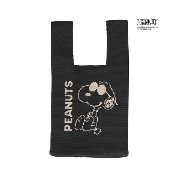 ZOZO問い合わせ番号:103276052ショップ:MARK'S，マークスブランド:PEANUTS，ピーナッツ，MARK'S，マークス，SNOOPY，スヌーピー商品名:PEANUTS  ニットバッグカテゴリ:バッグ>トートバッグブラン...