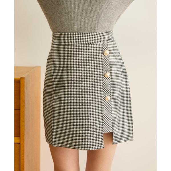 『タイムセール実施中』ZOZO問い合わせ番号:103276269ショップ:Auntie Rosa，アンティローザブランド:TITTY&amp;CO.，ティティーアンドコー商品名:ツイードミニスカートカテゴリ:スカート>スカートブランド...