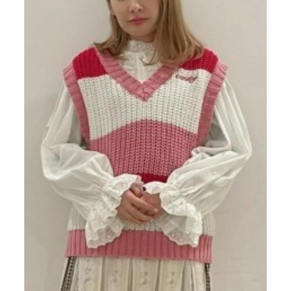 参考価格：16，500円発売時期：2024年01月コンディション：S（新品同様）タグ付きの未使用、または新品同様のアイテム付属品：タグ参考商品名：MULTI BORDER KNIT ベスト参考品番：1239810【商品に関する注意事項】・こ...