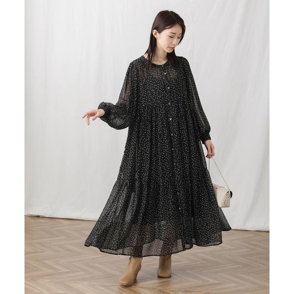 『タイムセール実施中』参考価格：15，180円発売時期：2023年08月コンディション：A（使用感なし）数回使用した程度で使用感が感じられないアイテム付属品：インナー参考商品名：ドットティアード２ＷＡＹワンピース参考品番：OD4653730...