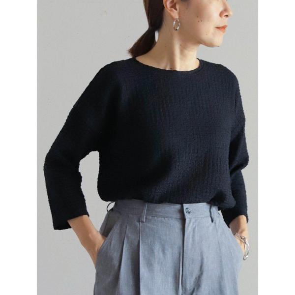 『セール実施中』参考価格：8，800円発売時期：2025年03月コンディション：B（目立つ使用感なし）使用感が少ない、または気にならないアイテム首周り：毛玉参考商品名：ダウニーシャーリング　クルーネックP/O参考品番：10-1-08-211...