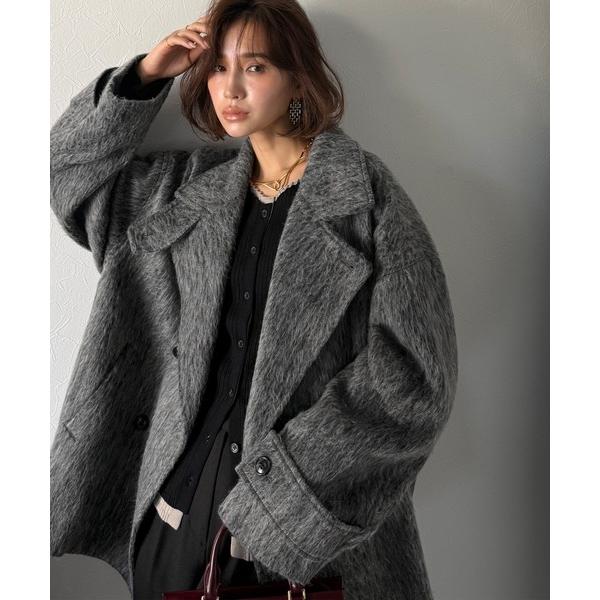 参考価格：11，999円発売時期：2025年10月コンディション：B（目立つ使用感なし）使用感が少ない、または気にならないアイテム全体的：型崩れ参考商品名：【Classical Evon】気品に溢れ、温もり満たす。シャギーピーコート（ミドル...