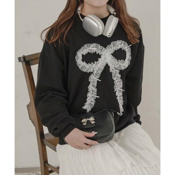 参考価格：3，995円発売時期：2024年09月コンディション：B（目立つ使用感なし）使用感が少ない、または気にならないアイテム脇・首周り：色あせ参考商品名：チュールリボンスウェット/WEB/EC限定商品参考品番：211998【商品に関する...