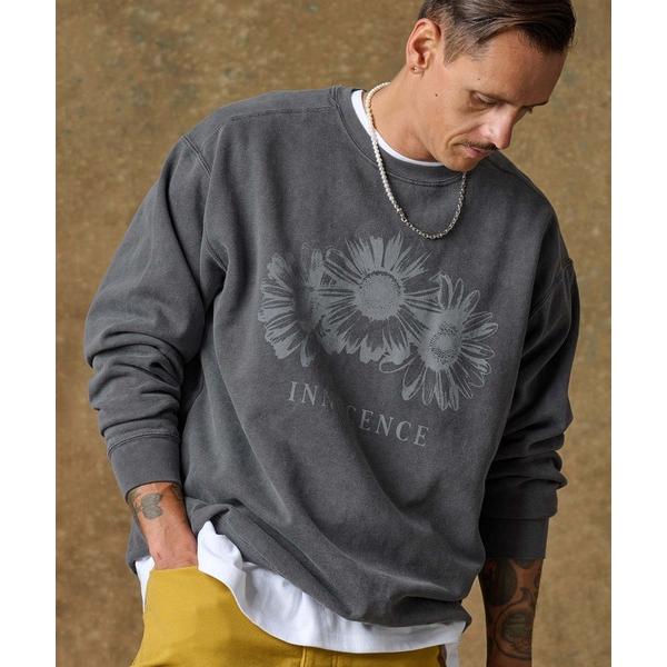 『セール実施中』参考価格：16，500円発売時期：2024年09月コンディション：A（使用感なし）数回使用した程度で使用感が感じられないアイテム参考商品名：msw1573-Printed Pigment Sweat（Daisy）スウェット参...