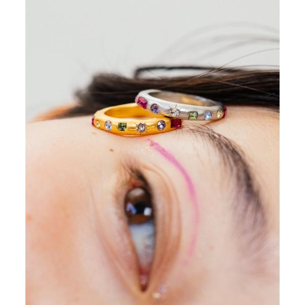 『タイムセール実施中』参考価格：4，950円発売時期：2023年07月コンディション：B（目立つ使用感なし）使用感が少ない、または気にならないアイテム全体的：くすみ参考商品名：【HOT】Tiny Stone Embed Ring参考品番：W...