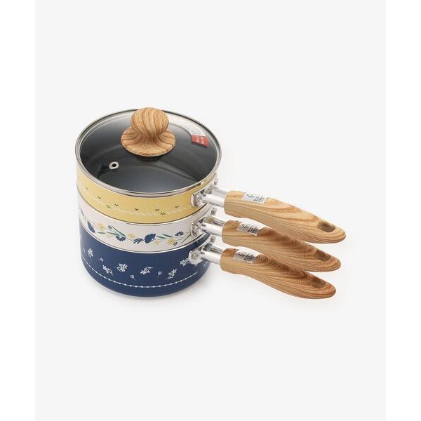 ZOZO問い合わせ番号:103311745ショップ:Afternoon Tea LIVING，アフタヌーンティー・リビングブランド:Afternoon Tea，アフタヌーンティー商品名:フルールデュクールフライパン＆鍋3点セットカテゴリ:食...