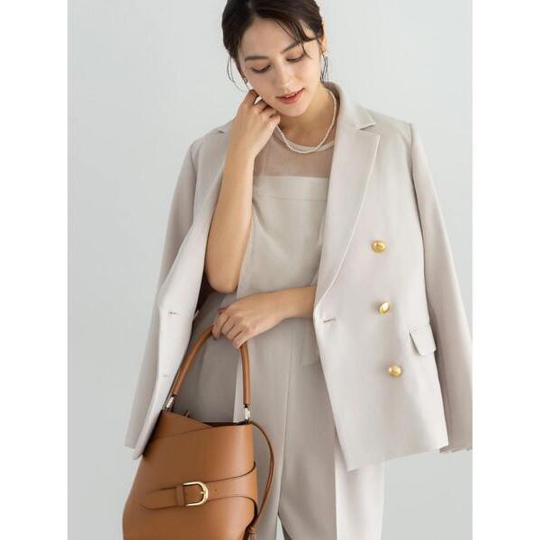 『タイムセール実施中』ZOZO問い合わせ番号:103312204ショップ:Te chichi，テチチブランド:Te chichi，テチチ商品名:【セレモニーアイテム】テーラードWブレストジャケット（セットアップ可）カテゴリ:ジャケット/アウ...