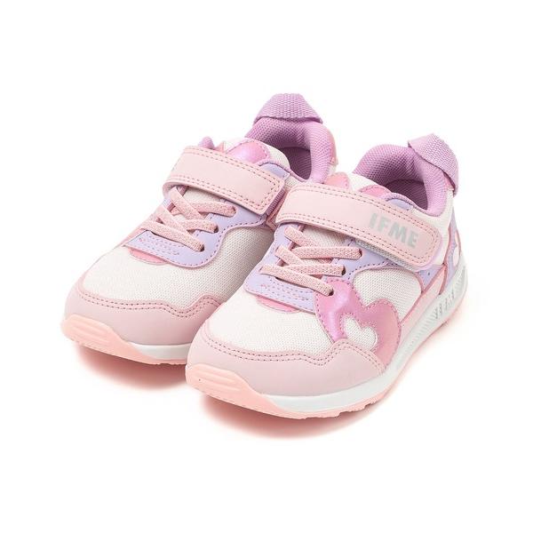 ZOZO問い合わせ番号:103312595ショップ:IFME，イフミーブランド:IFME，イフミー商品名:KIDS｜IFME きらめき ハート ソリッドラバースニーカーカテゴリ:シューズ>スニーカーブランド品番:30-6317素材:ア...