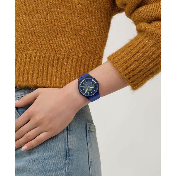 ZOZO問い合わせ番号:103312690ショップ:SWATCH，スウォッチブランド:SWATCH，スウォッチ商品名:REVEALED IN THE DEPTHSカテゴリ:腕時計>アナログ腕時計ブランド品番:SO29I100素材:ケー...