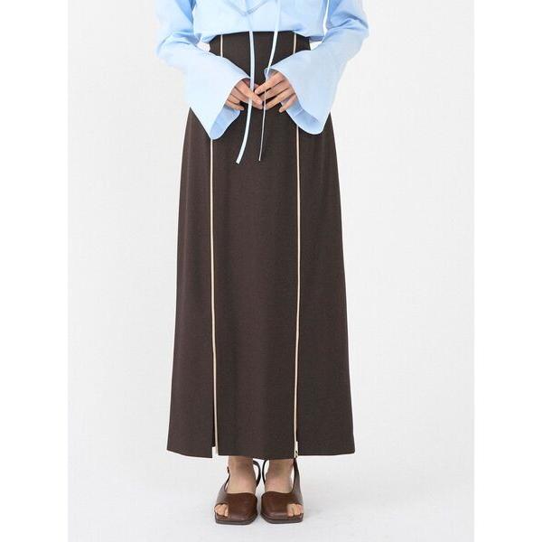 ZOZO問い合わせ番号:103312938ショップ:LAGUNAMOON，ラグナムーンブランド:LAGUNAMOON，ラグナムーン商品名:バイカラーパイピングスカート【セットアップ対応】【春服】【オフィスカジュアル】カテゴリ:スカート&gt...