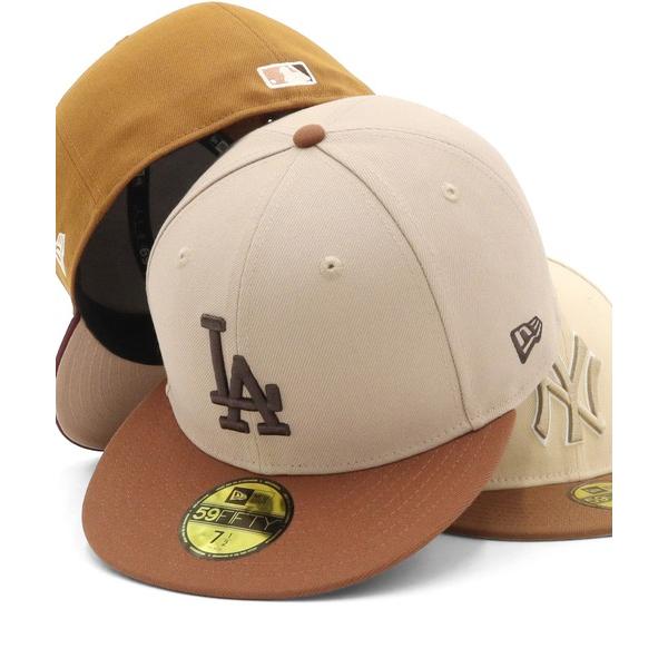 ZOZO問い合わせ番号:103313017ショップ:ONSPOTZ，オンスポッツブランド:NEW ERA，ニューエラ商品名:ニューエラ キャップ 59FIFTY MLB 2トーンカテゴリ:帽子>キャップブランド品番:14745169，...